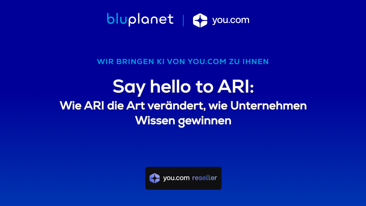 How ARI is changing the way companies gain knowledge | bluplanet